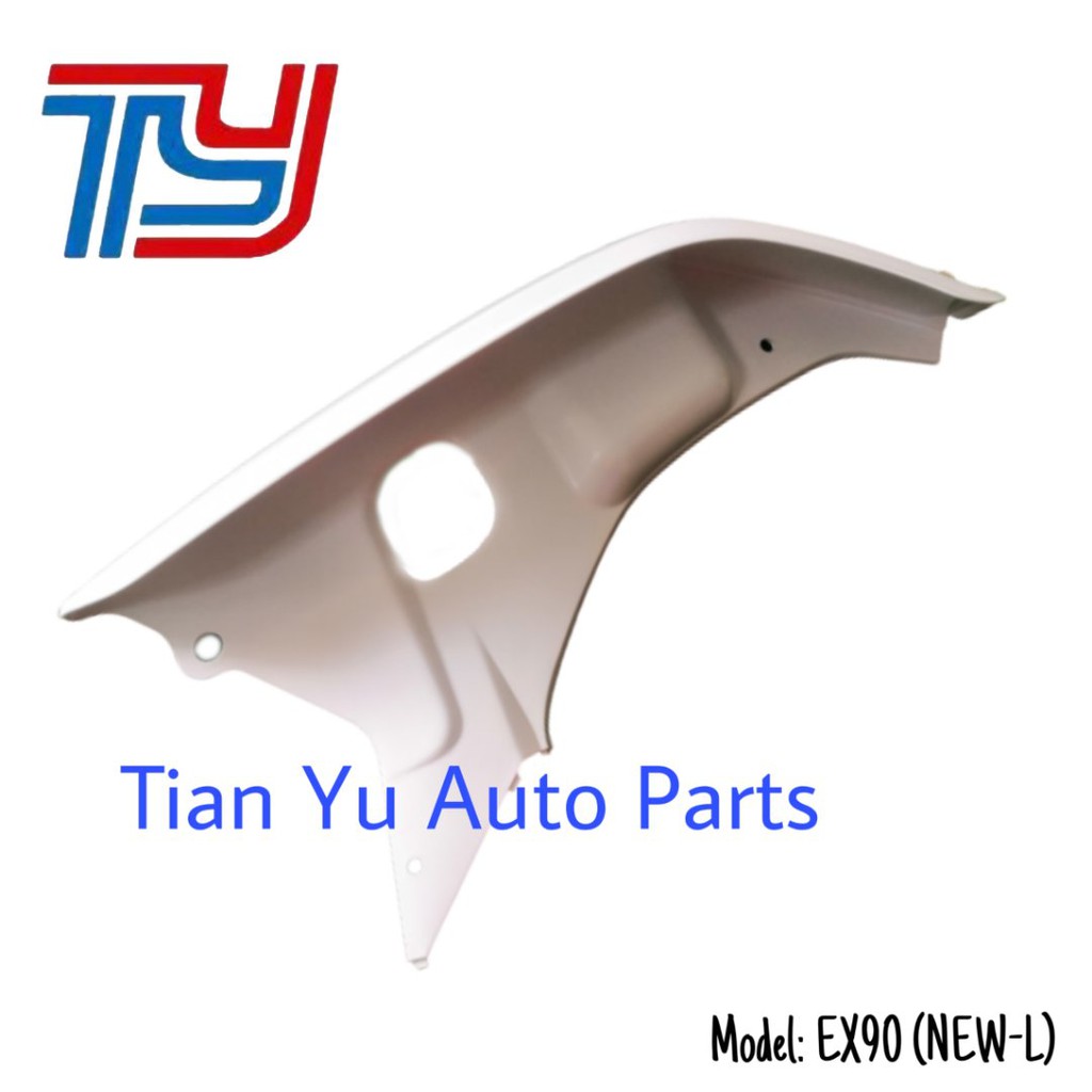 DEMAK EX90 SHIELD L. LEG NEW MODEL KEPAK COVER PUTIH WHITEBOARD KIRI‼‼ ...