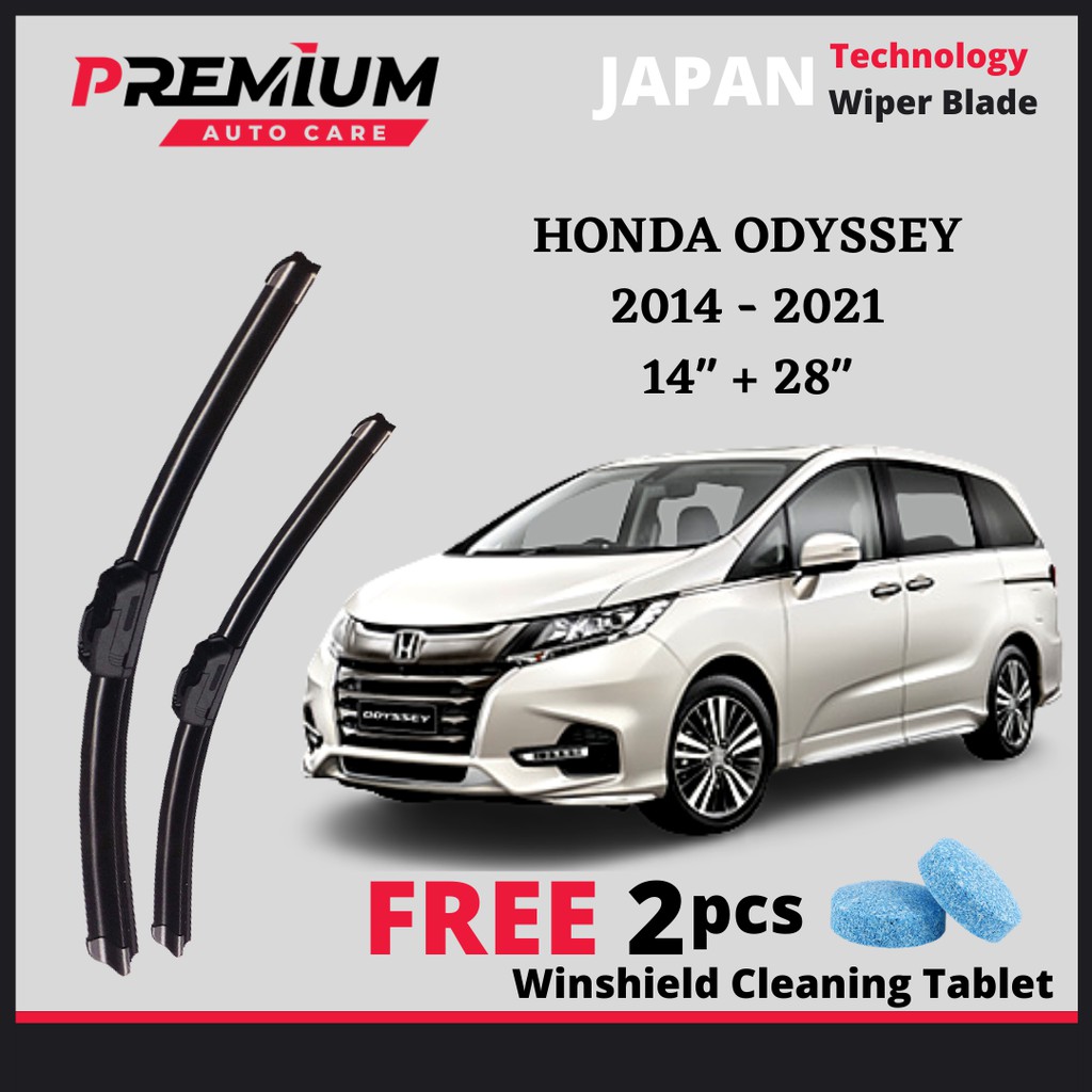 Honda Odyssey Wiper Blade Size