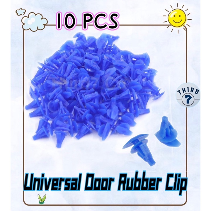 10 PCS/ Universal Door Rubber Clip Myvi Alza Honda Toyota All Model ...