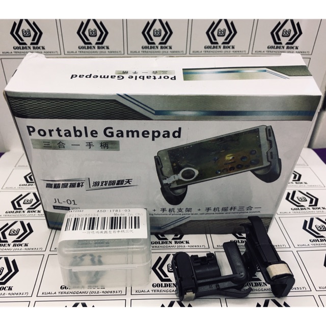 PLAYERUNKNOW BATTLEGROUND 3 in 1 GAMEPAD JOYSTICK ( FOC 1 PAIR TRIGGER ...