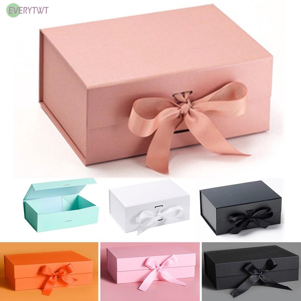 3 Size Gift Box,High Quality Rigid Thick Gift Box,Box With Ribbon ...