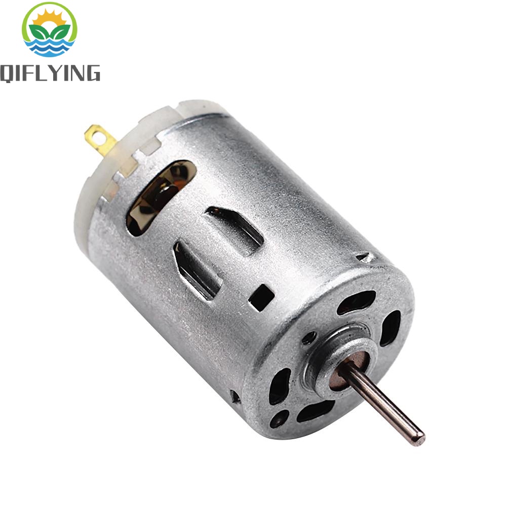 Mini RS-385 High Speed Micro DC Motor Brushed Metal Stainless Steel ...