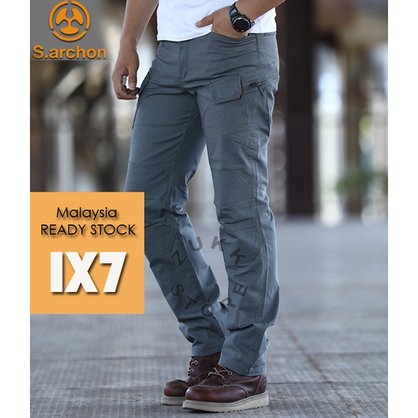 Tactical pants IX7 Trousers Cargo Military pant Tactical Combat SWAT S Archon | Shopee Malaysia