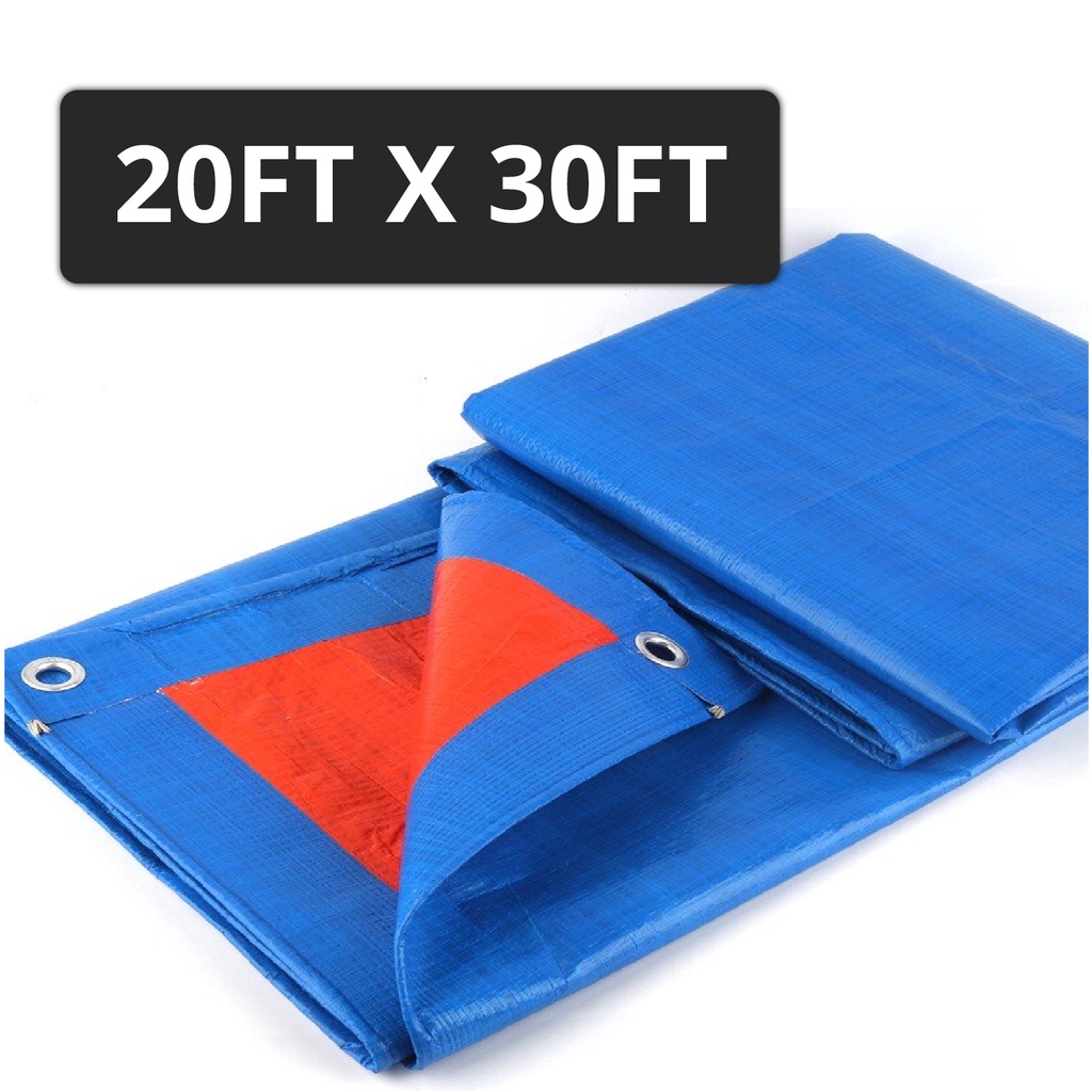 QuickFix 15ft 18ft 20ft 30ft 40ft Canvas Canopy Blue Orange Kanvas ...