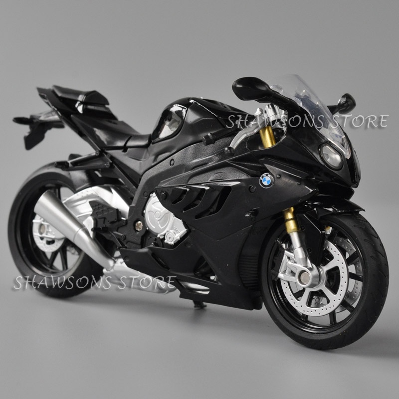 1:12 Scale Diecast Motorcycle Model Toys BMW S1000RR Sports Bike ...