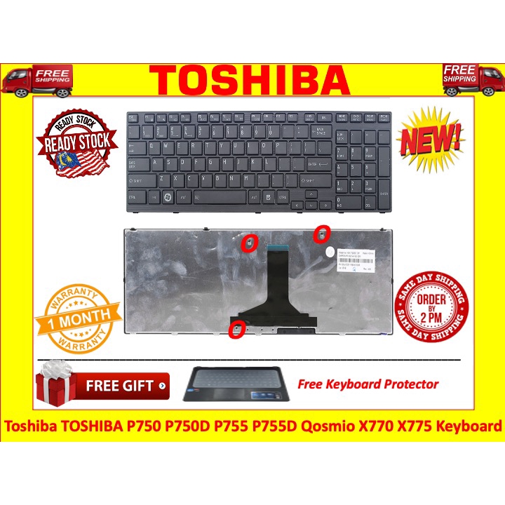 TOSHIBA Satellite P750 P750D P755 P755D Qosmio X770 X775 P770 P775 ...