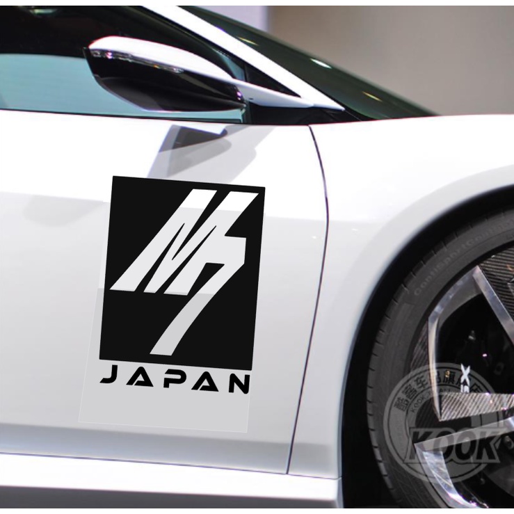 M7 sticker for car door side, high quality decal, sticker M7 Japan ...