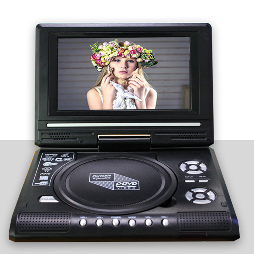 multimedia DVD player Portable screen clamshell DVD player with usb ...