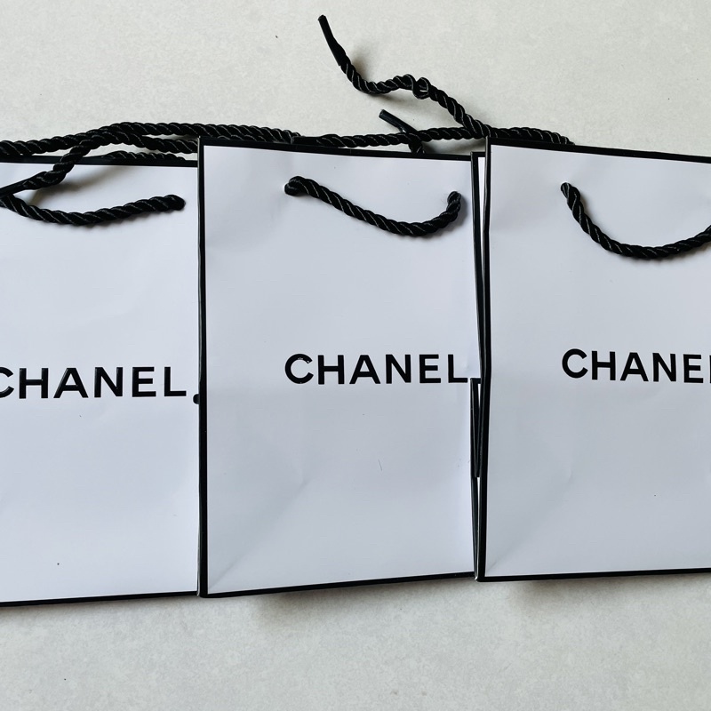💯 Chanel Paper Bag Original Authentic (1pc) | Shopee Malaysia