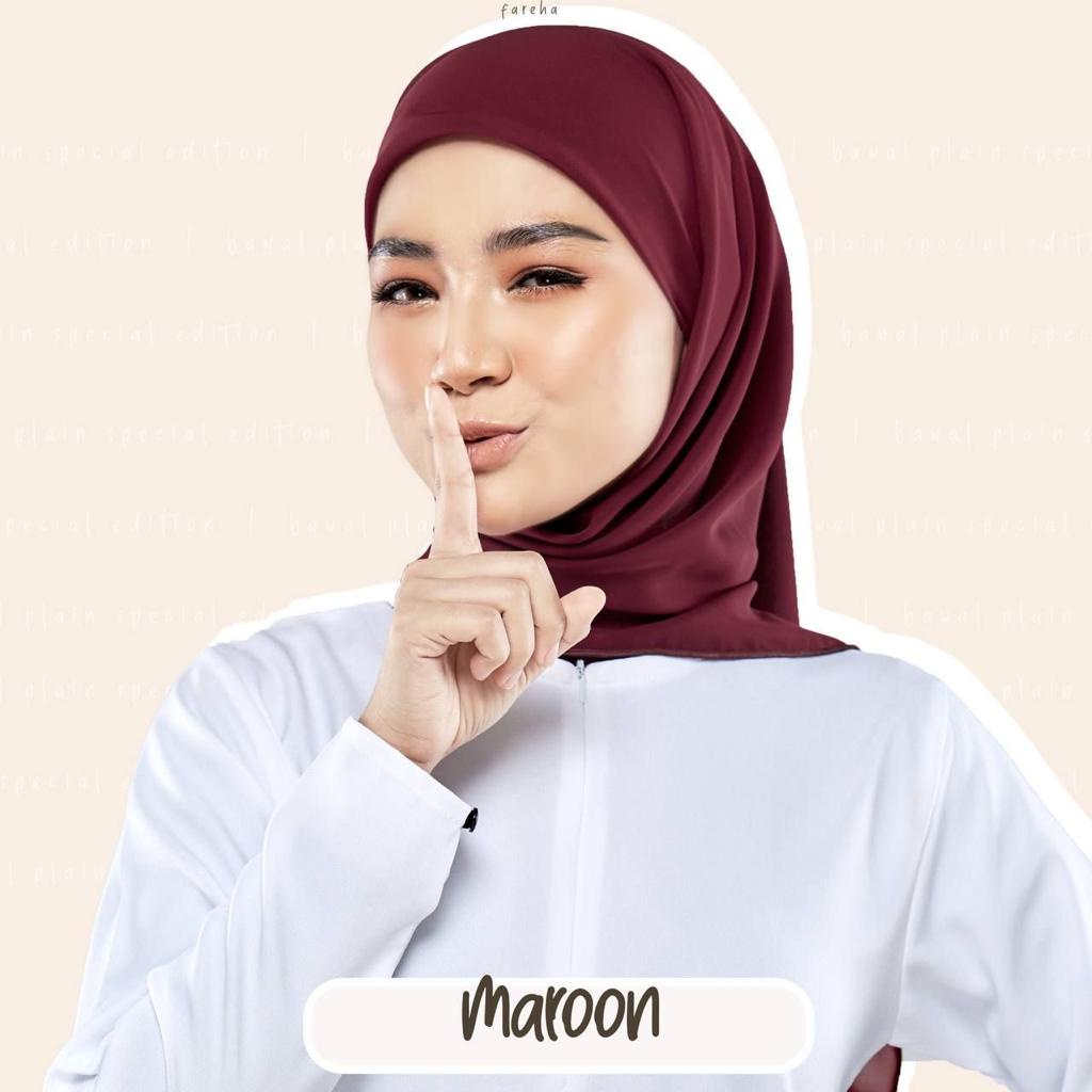 Fareha Plain Special Edition | Shopee Malaysia