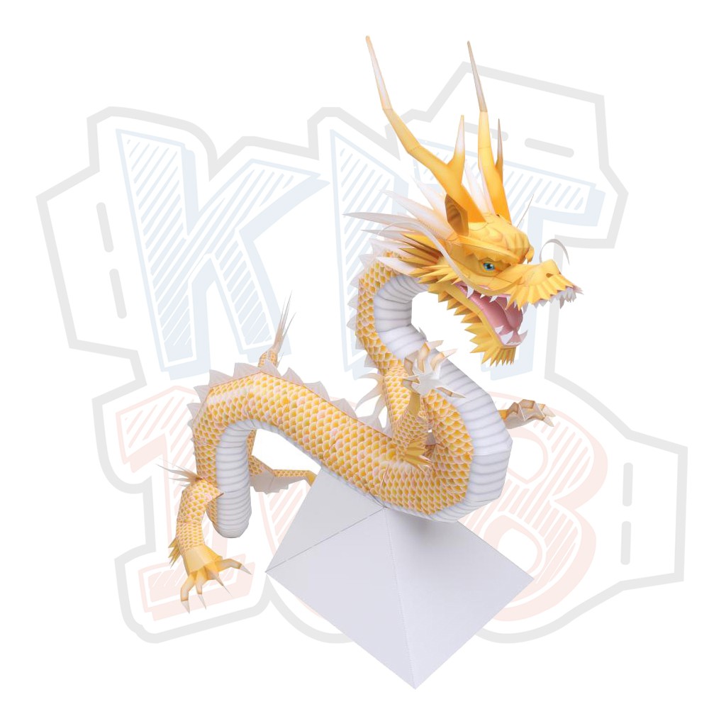 Paper Model Dragon Mascot | Shopee Malaysia