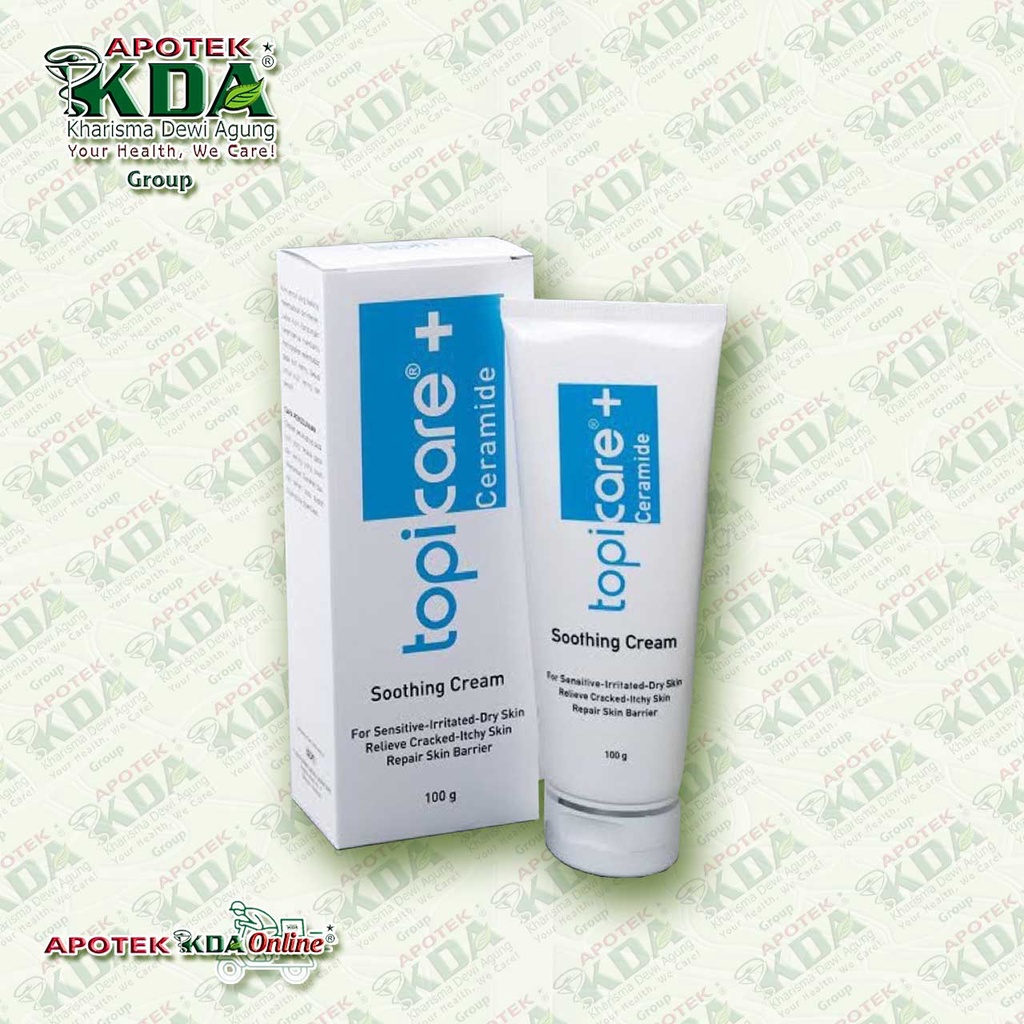 Topicare + CERAMIDE SOOTHING CREAM 100 GRAM | Shopee Malaysia