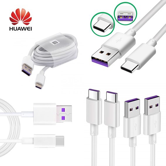 Original Huawei Super Quick Charge 5A Type C Data USB Cable Andriod 1M ...