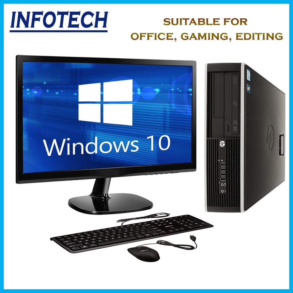 Gaming Complete Set intel Core i7 8GB ddr3 500GB hdd + 19" monitor ...