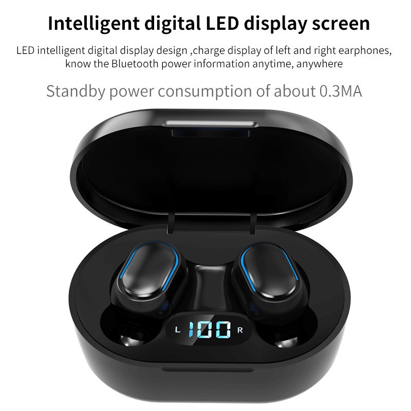 SPRISE E7S Earbuds Portable Bluetooth TWS Wireless Earphon Handfree ...