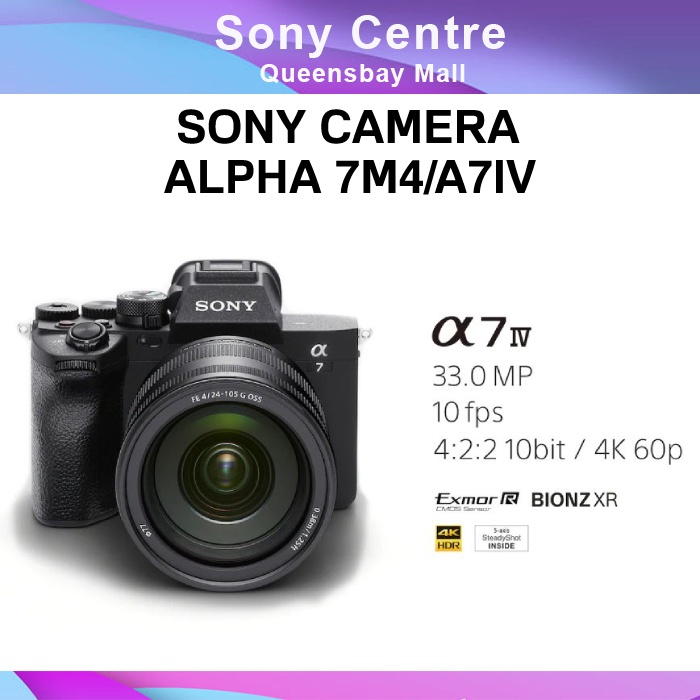 Sony Alpha 7 IV Full-Frame Hybrid Camera/ A7 IV / A7M4 + SONY SF-M64 Card | Shopee Malaysia