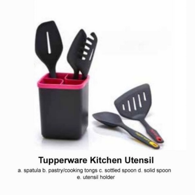 TUPPERWARE KP Tools Utensil with Holder | Shopee Malaysia