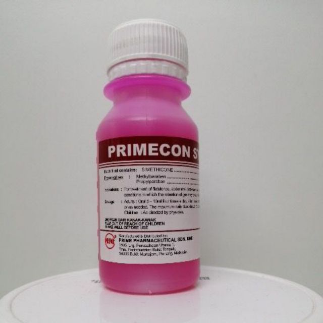 (LIQUID) Primecon Simethicone Fast Acting Wind Remover 60ml / Kembung ...
