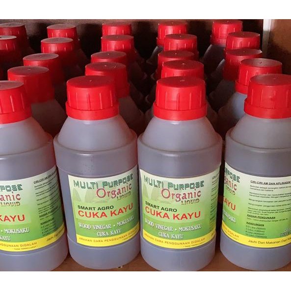 500ml Cuka Kayu Asli Kawalan Organik Serangga Kulat | Shopee Malaysia