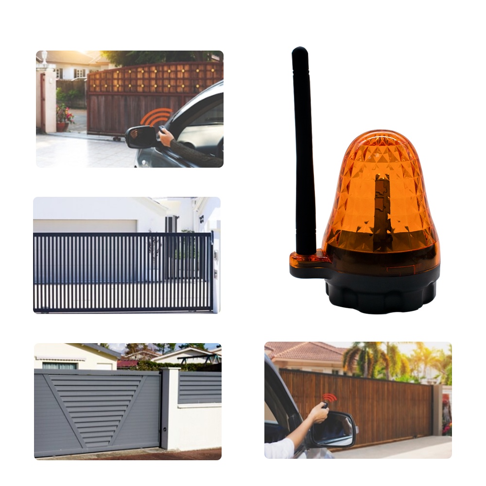 Auto Gate Warning Light LED Signal Alarm Light Emergency Warning Lamp ...