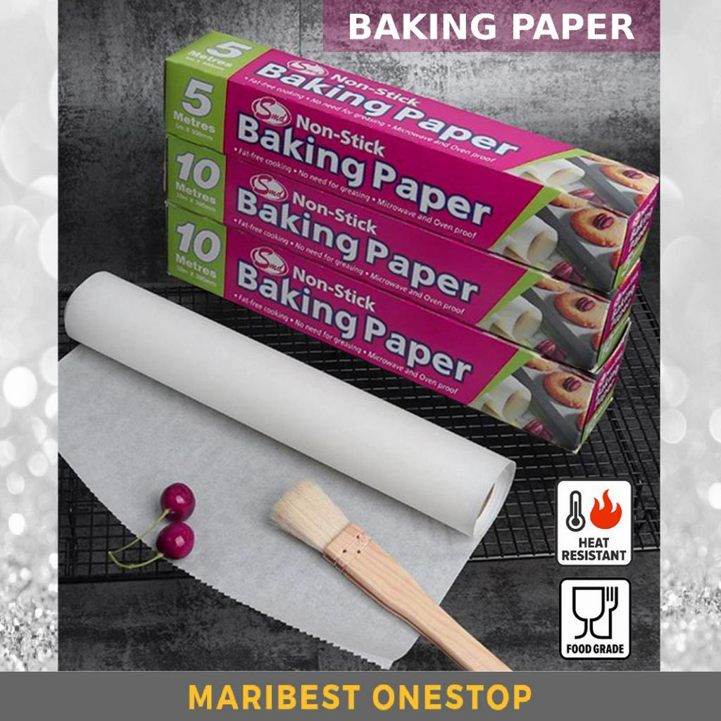 BAKERY OIL PAPER Baking Paper Barbecue Double-sided Silicone Paper ...
