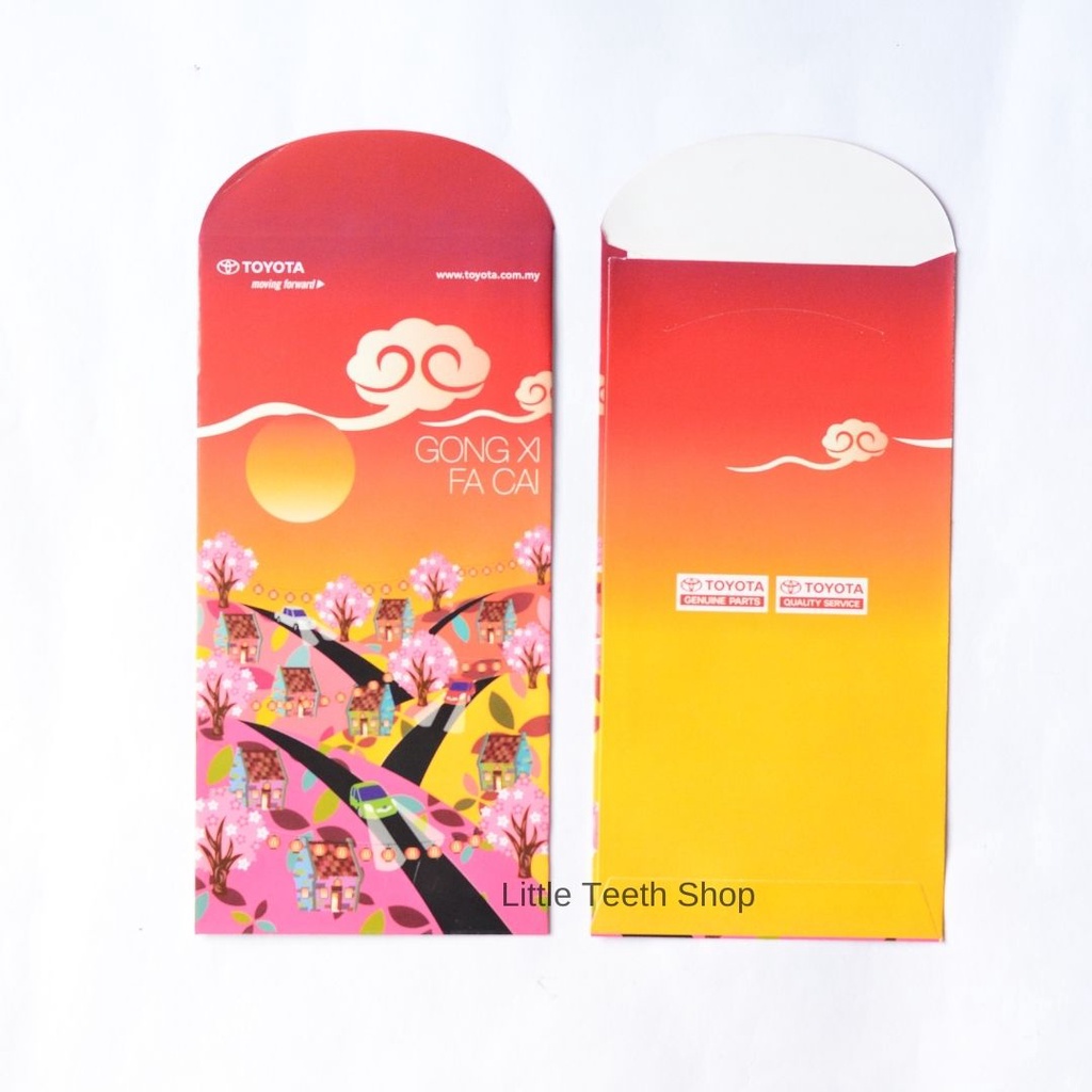 CNY Angpao Angpow or Red Packet 红包封 - Gong Xi Fa Cai by Toyota | Shopee ...