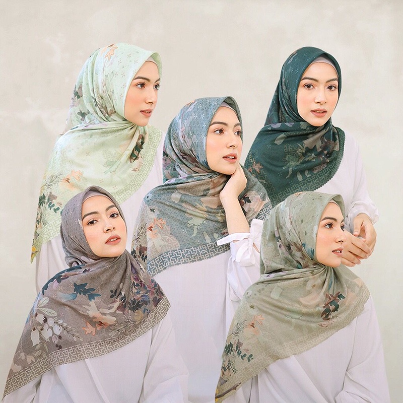 Premium Rectangular Hijab With Tiedye MOTIF by RIZKY COLLECTION/Latest ...