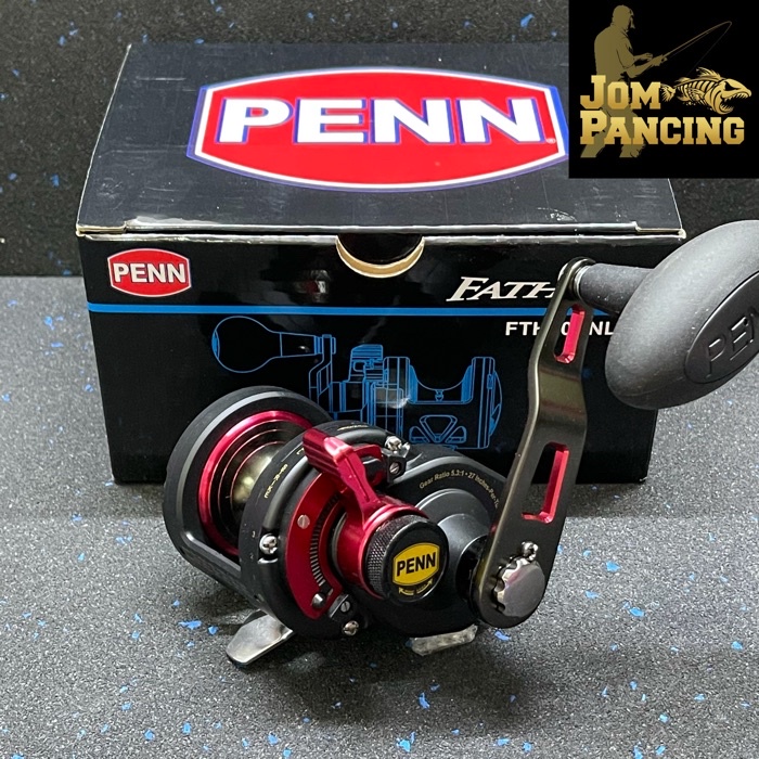 【Jom Pancing】PENN FATHOM II 2 DRUM CASTING BC REEL,Mesin Mancing ...