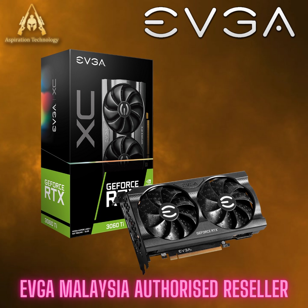 EVGA RTX 3060 TI XC GAMING 8GB GDDR6 DUAL FAN METAL BACKPLATE ( READY ...