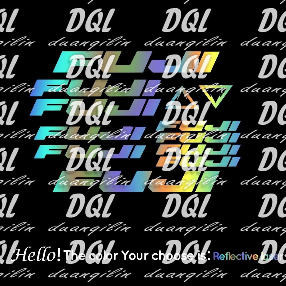 Bicycle Stickers Mountain Bike Road Bike Frame Sticker FUJI Fuji Frame ...