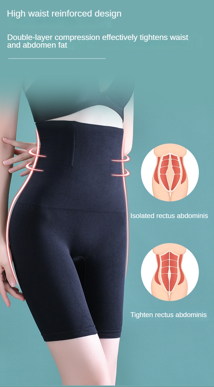 Ready stock Double layer girdle pants High Waist 150kg plus Size Body ...