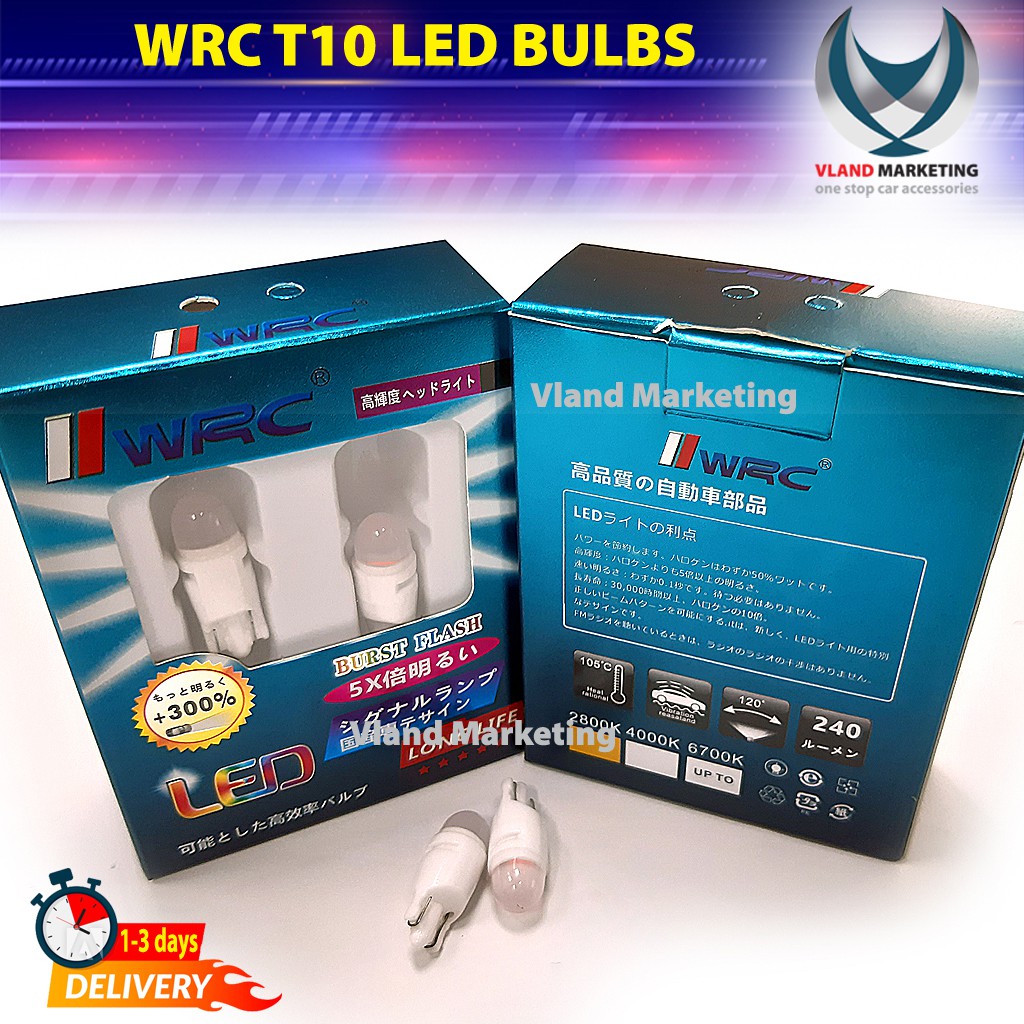 WRC T10 / 4090 Led Bulb (2pcs/set) | Shopee Malaysia