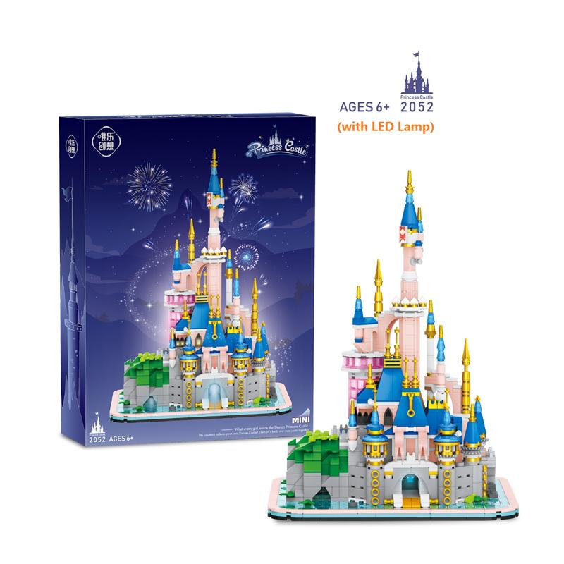 Disney Prince Castle DIY Building Blocks Fairy Tale House Bricks ...