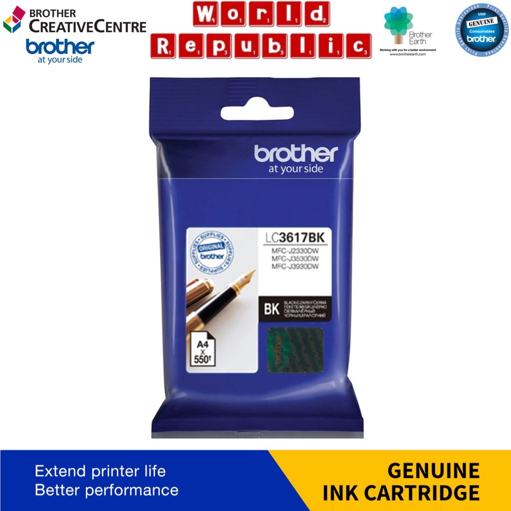 ORIGINAL BROTHER LC-3619XL 3619XL LC3619 LC3619XL LC3617BK LC3617 LC ...