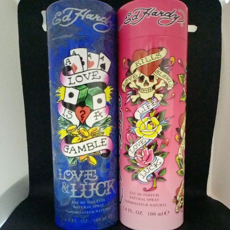 [💯% ORIGINAL PERFUME] 🎁 LOVE AND LUCK ED HARDY 100ML EDT/EDP HIM/HER🎁 ...