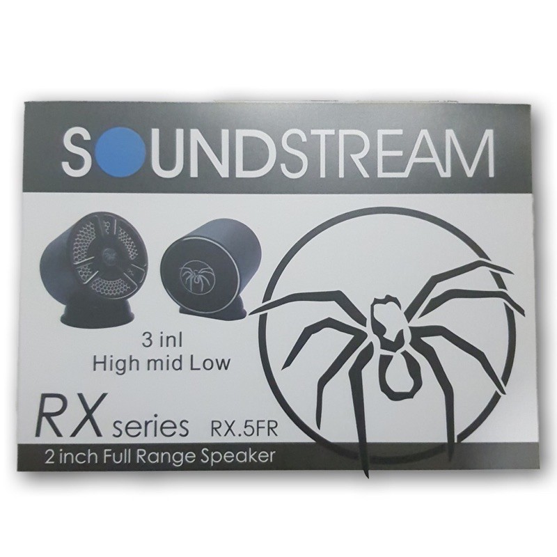 SOUNDSTREAM FULL RANGE TWEETER ORIGINAL HIGH MID LOW 3 IN 1 RX.5FR 2 ...