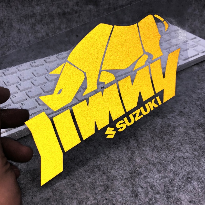 A542.Jimny Jimny Jimny Reflective Sticker Rhino Label Sticker Suitable ...