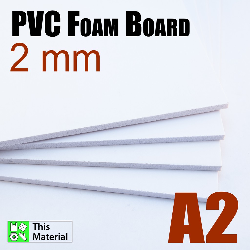 2 mm A2 PVC Foam Board Foamex Sheet Model Plate Material for Building ...