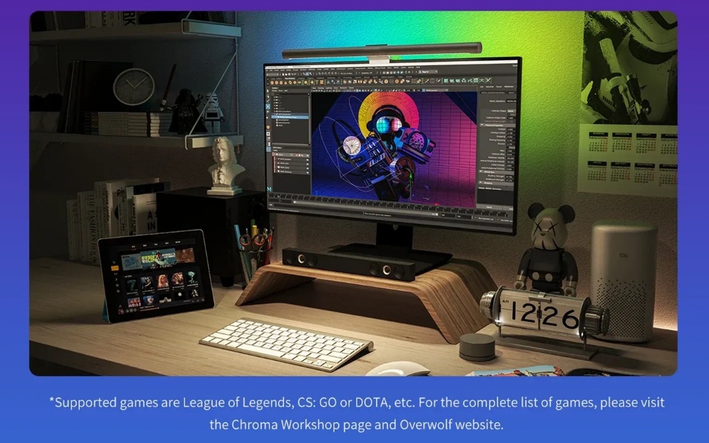 Yeelight Computer Monitor Lamp Screen Light Bar Pro E-Reading LED Task ...