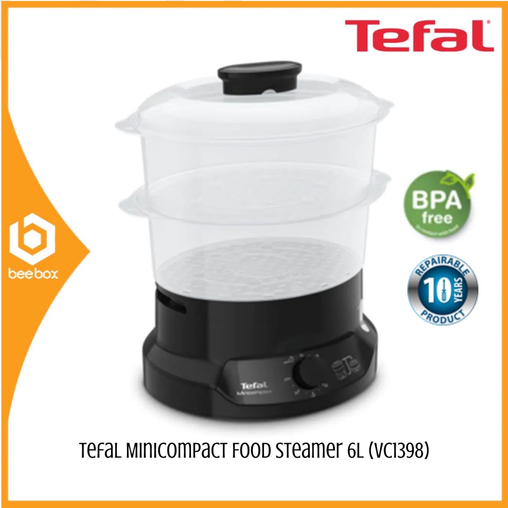 Tefal VC1398 / VC2048 / VC1451-1 Food Steamer Mini Compact BPA Free ...
