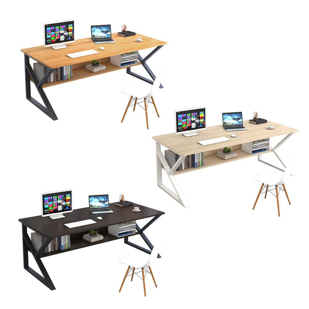 100cmMDF Wooden Computer Desk Office Desk Modern Writing Table ...