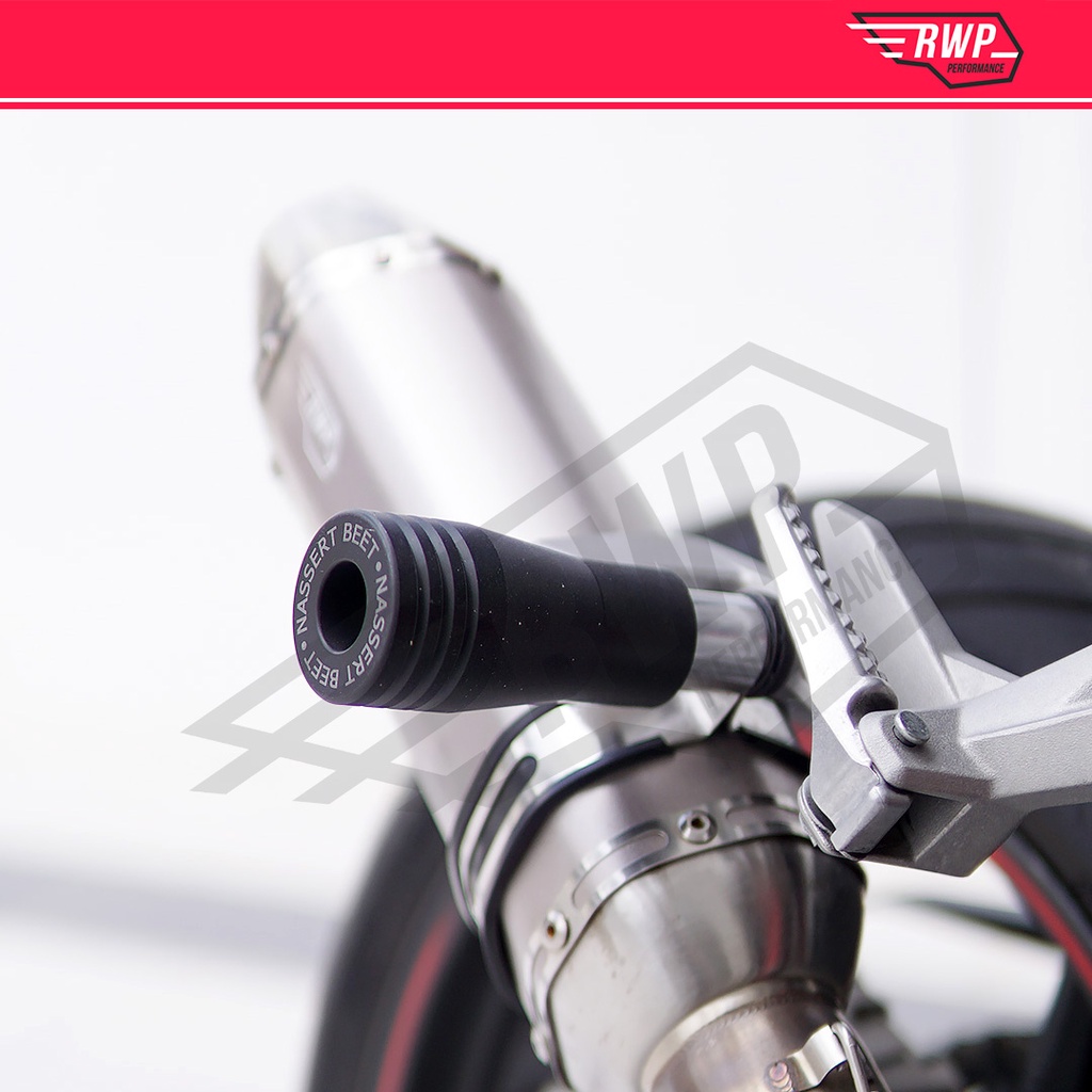 UNIVERSAL CRASH PROTECTOR EXHAUST SLIDER BY NASSERT BEET | Shopee Malaysia