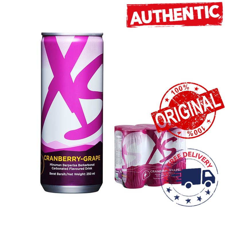 Amway XS Energy Drink Cranberry-Grape Blast | Shopee Malaysia