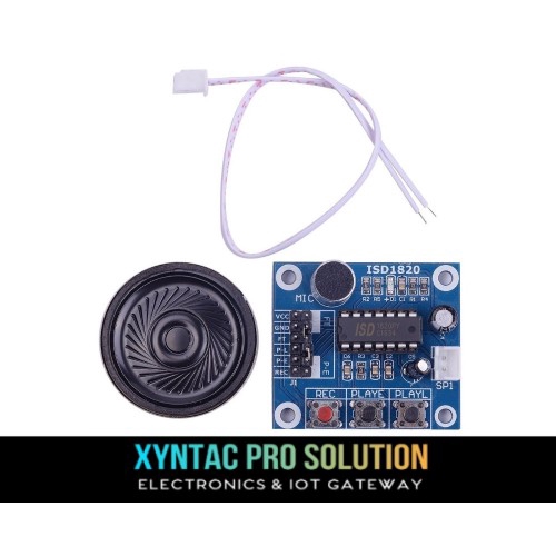 ISD1820 Recording Module Voice with Mic sound sensor speaker for ...