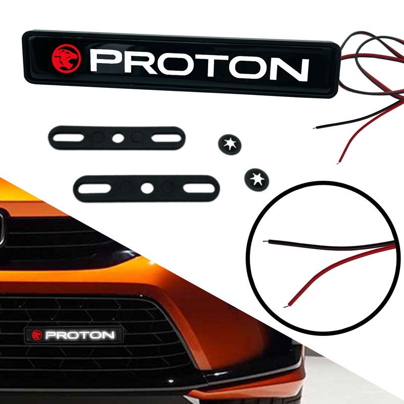 Car Styling Auto Sticker Car Front Hood Grille Emblem LED Decor Light ...