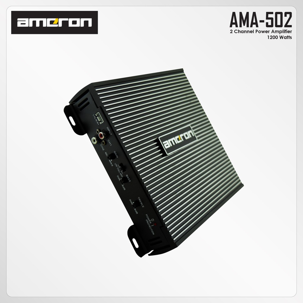 AMERON : AMA-502 2 Channel Power Amplifier 1200 Watts. | Shopee Malaysia