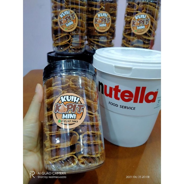 kuih kapit mini 💯Nutella | Shopee Malaysia