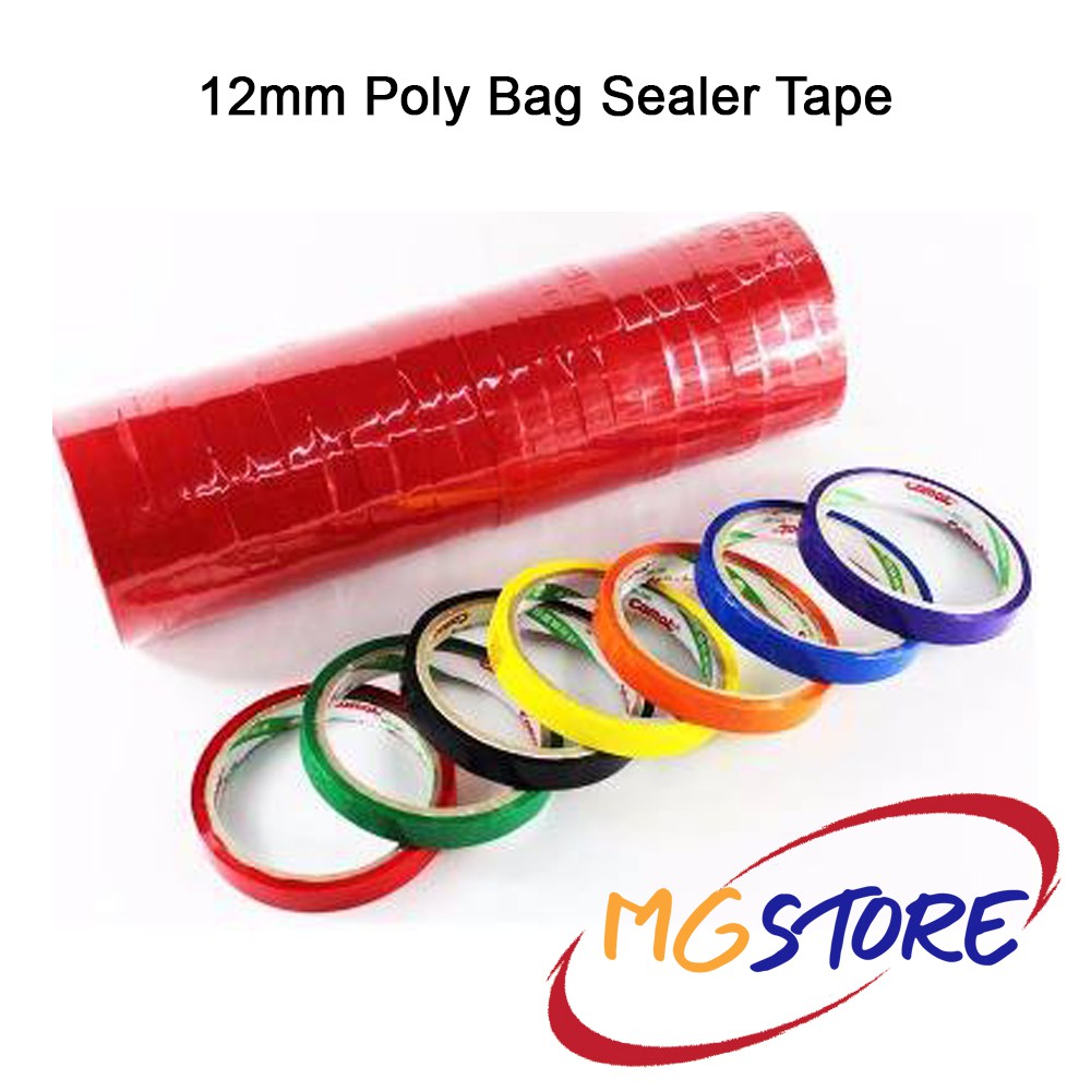12mm Bakery Tape (Poly Bag Tape) | Shopee Malaysia