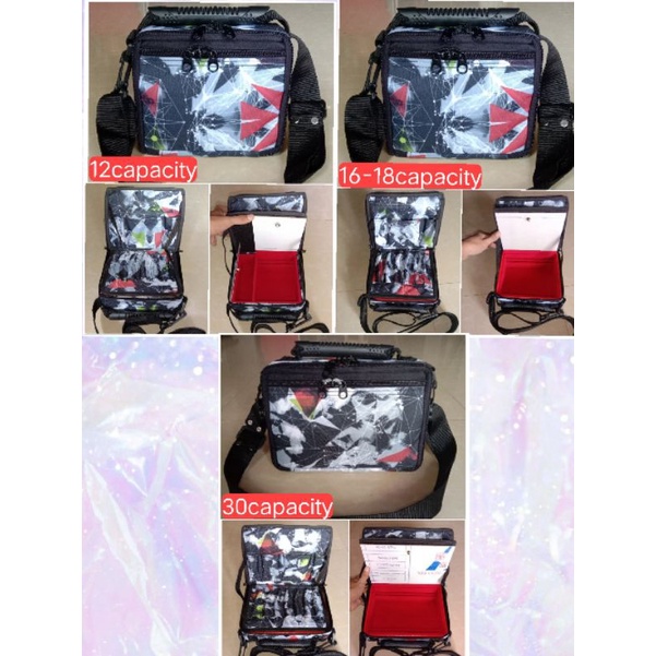 TARI CASE 12,16-18,30-32CAPACITY WITH FIBER GLASS SLING BAG | Shopee ...
