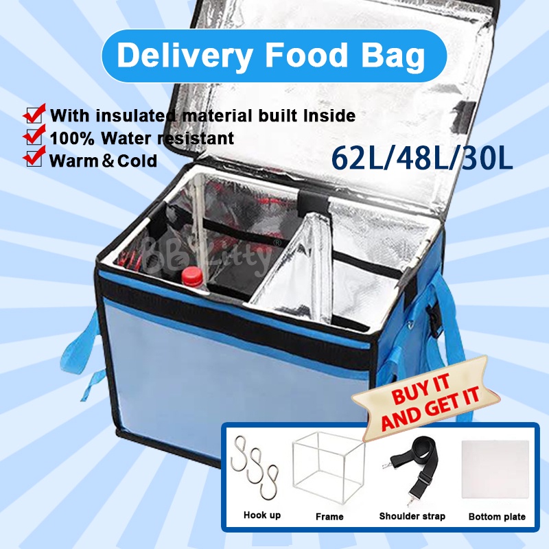 al Bag Motorcycle Delivery Beg GrReady Stock Food Delivery Bag Thermab ...